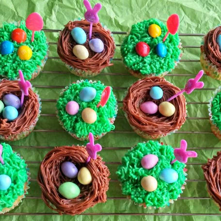 how to make icing look like grass