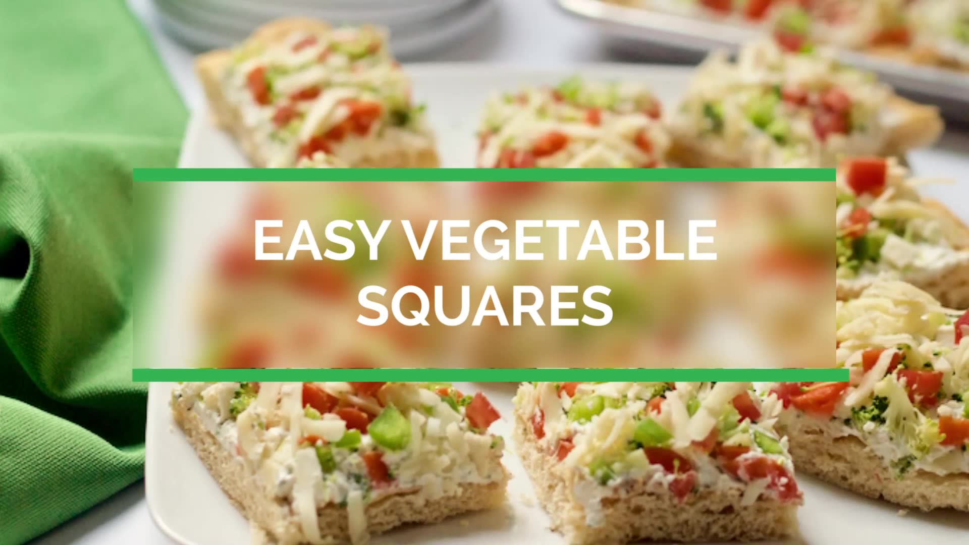 vegetable squares