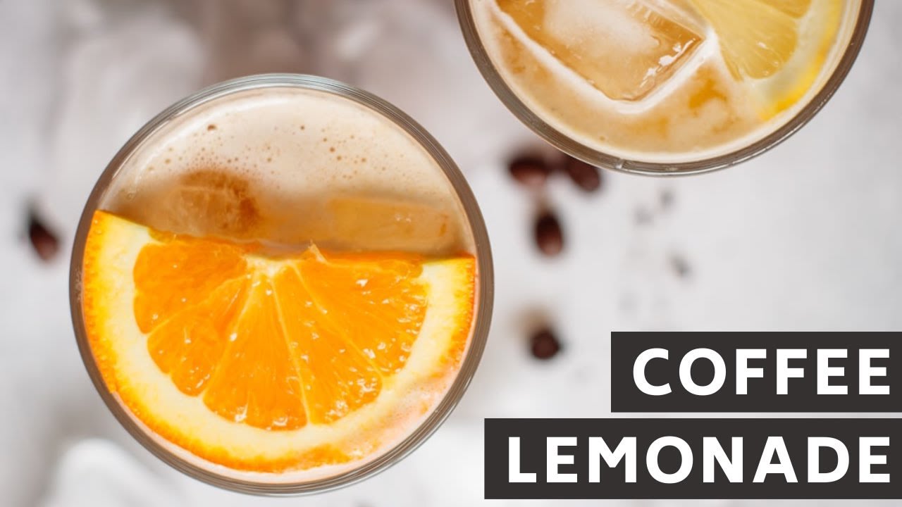 how to make coffee lemonade