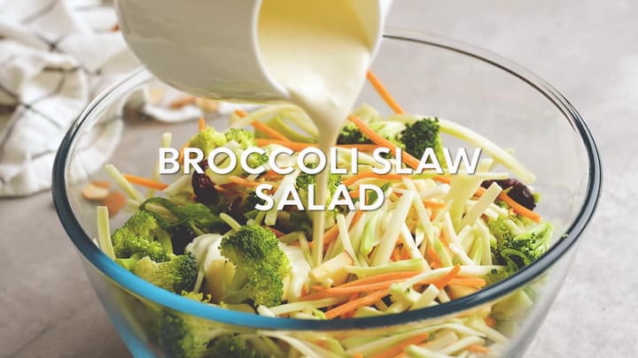 how to cook broccoli slaw like pasta