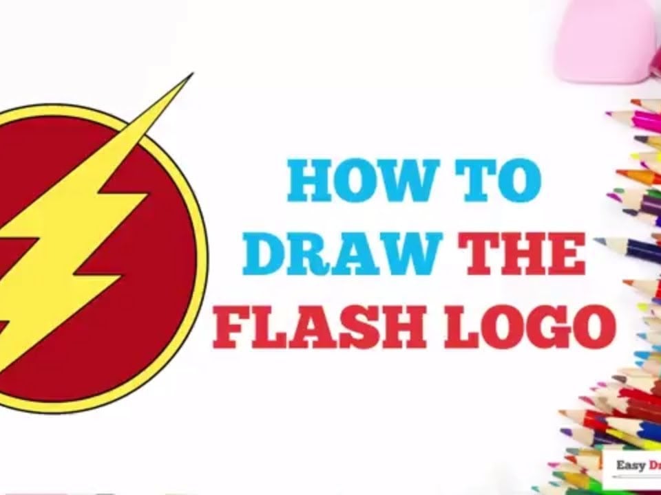 how to draw a flash of lightning