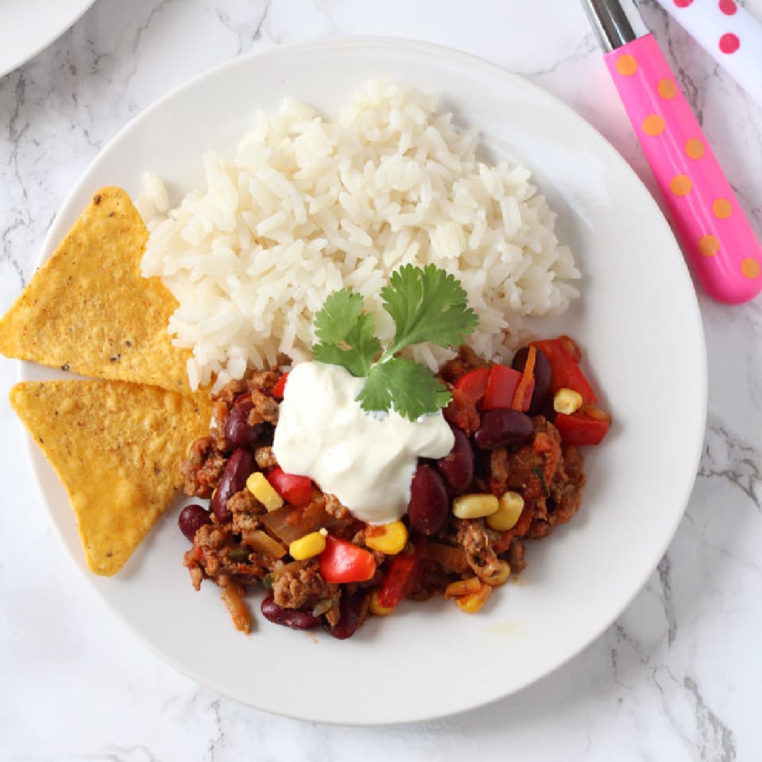 children's vegetable chilli