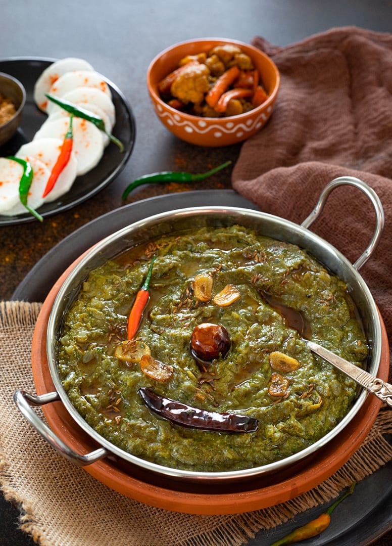 sarson da saag in marathi