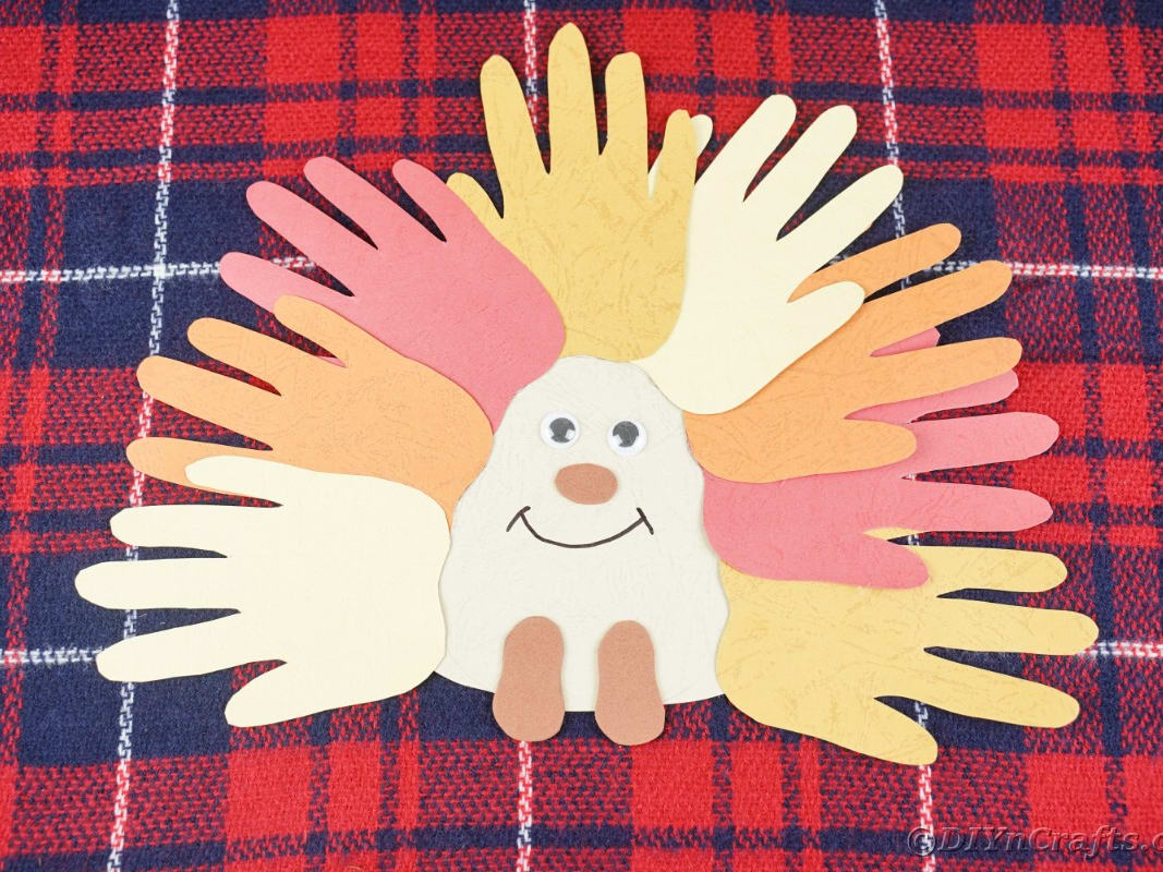 gorilla handprint template