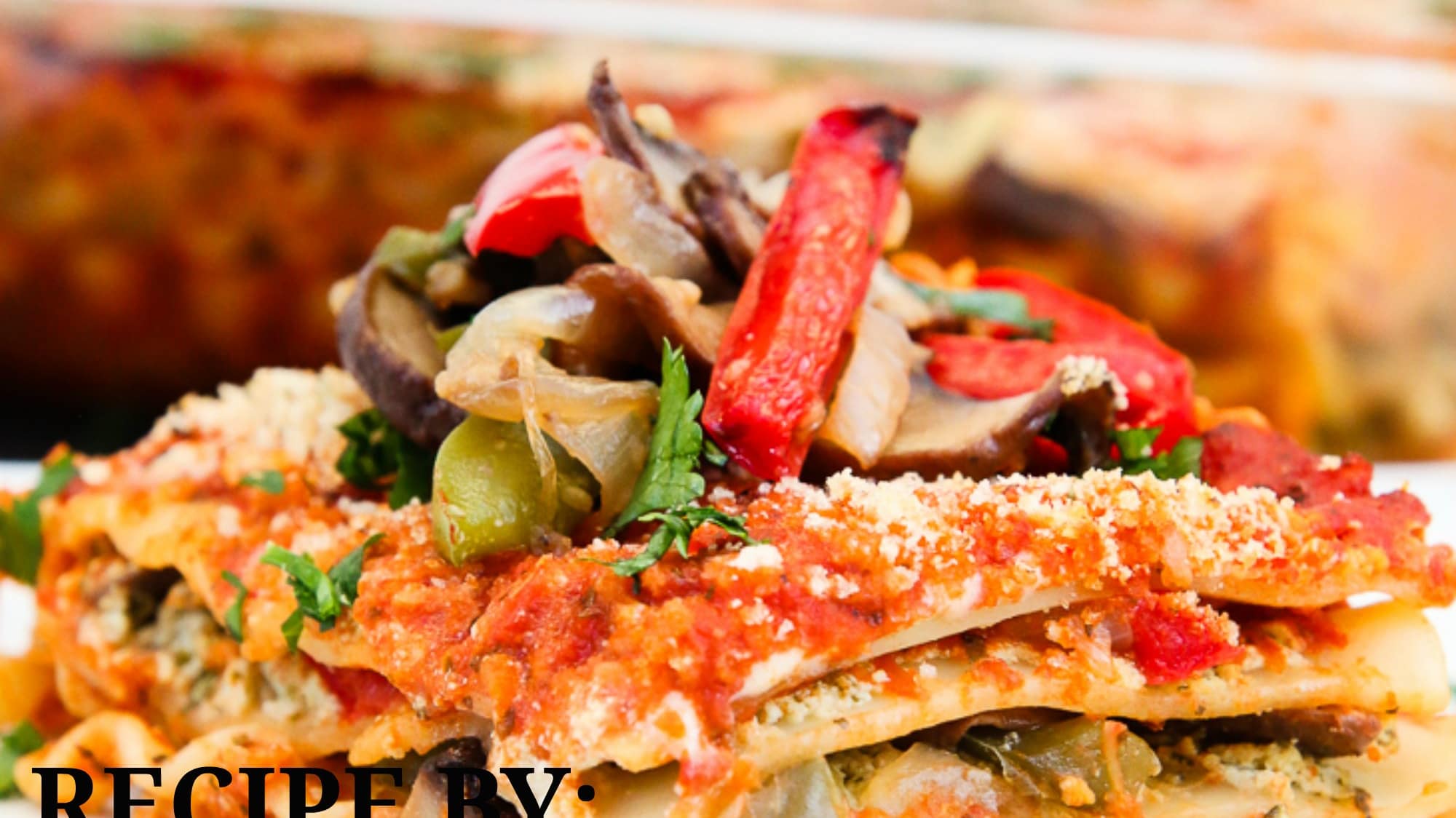 how to cook vegetarian lasagna video