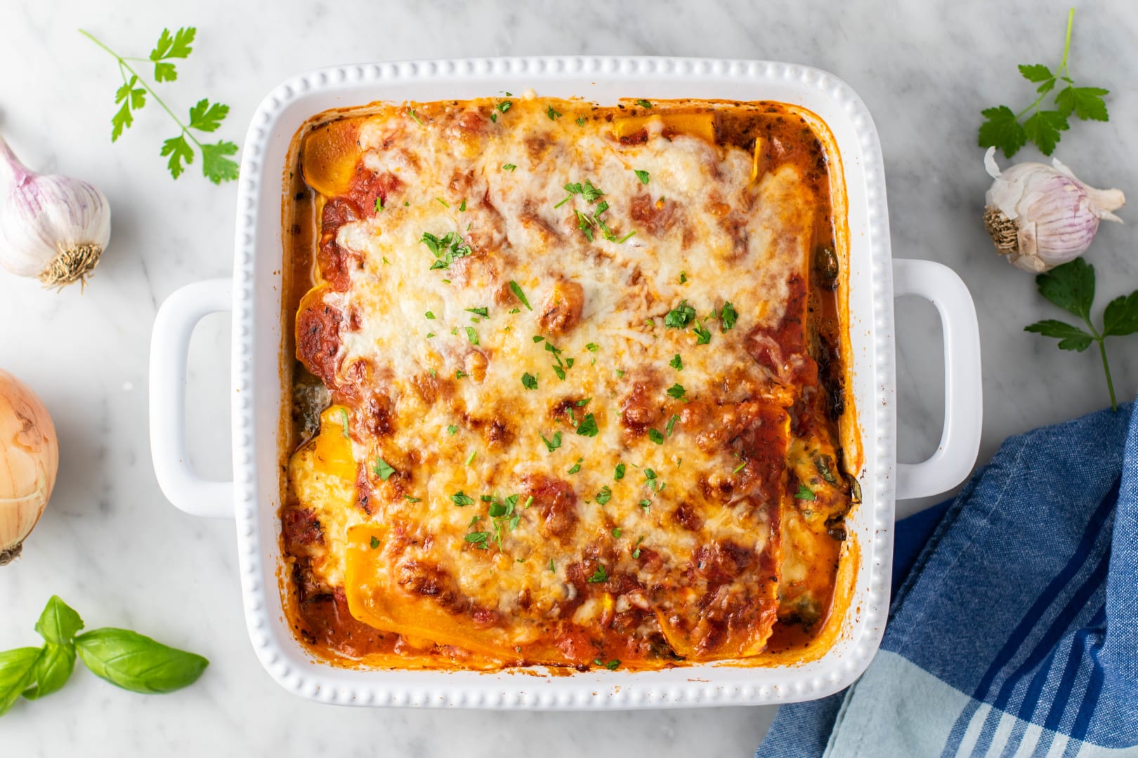 how to make butternut squash lasagna