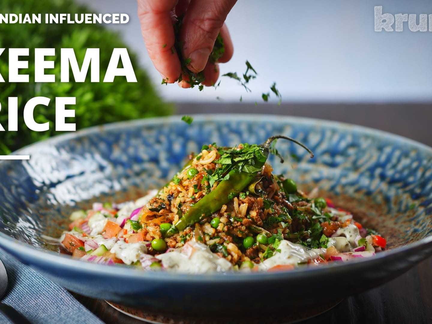 how to make indian keema rice