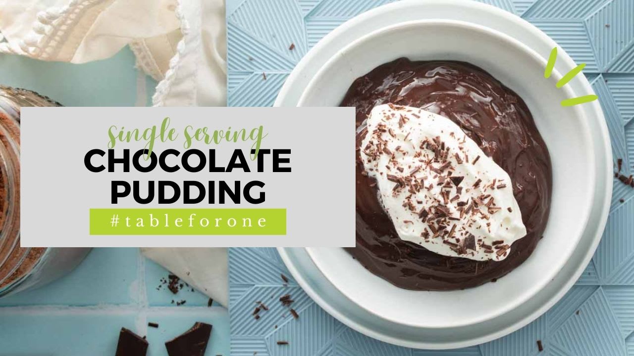 single serve pudding