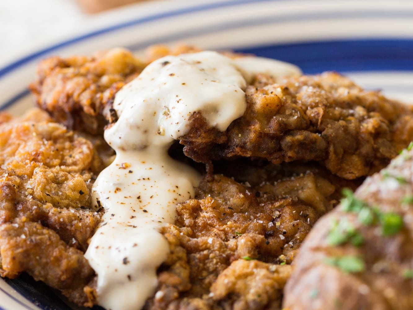 how to cook chicken fried steak patties