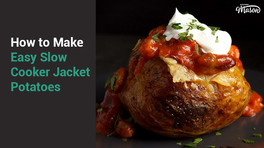 how to cook jacket potato in the slow cooker