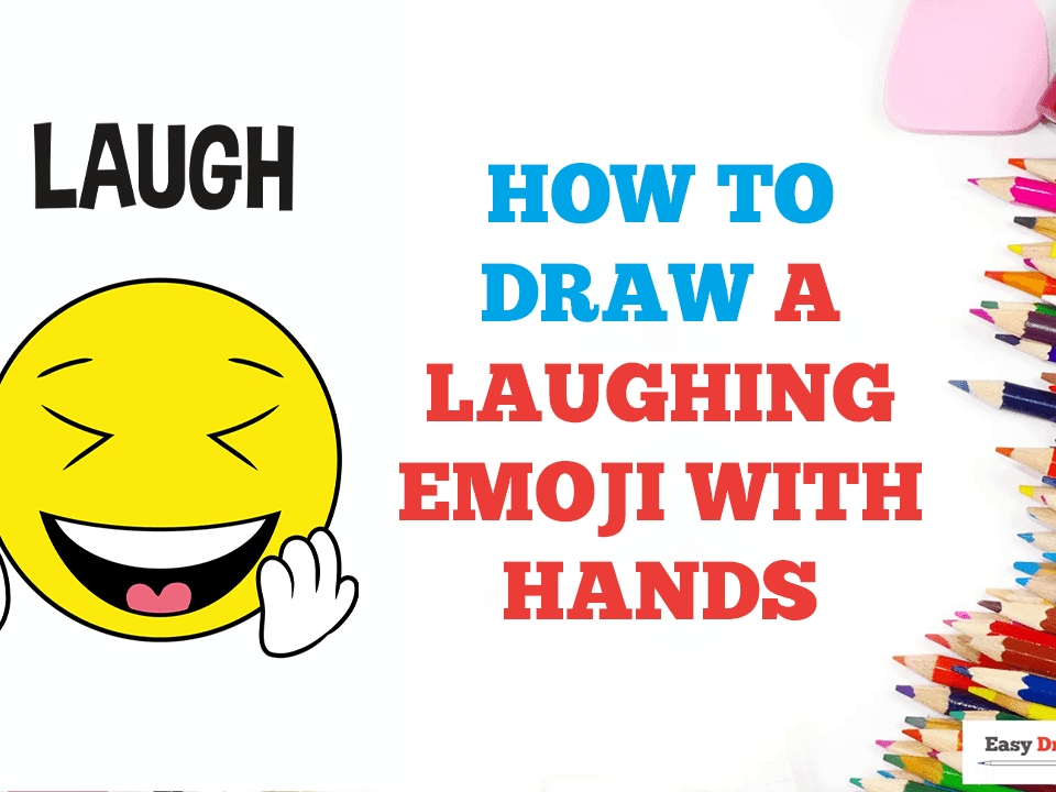 how to draw the lol emoji