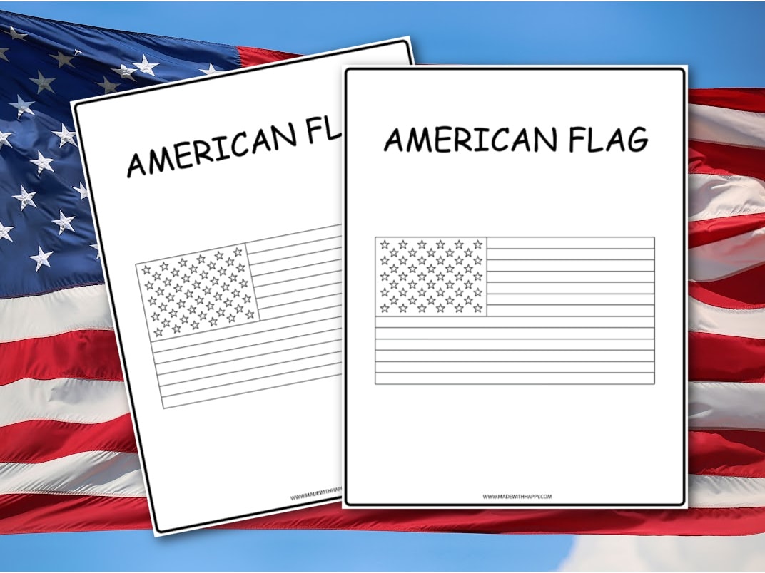 united states flags coloring pages