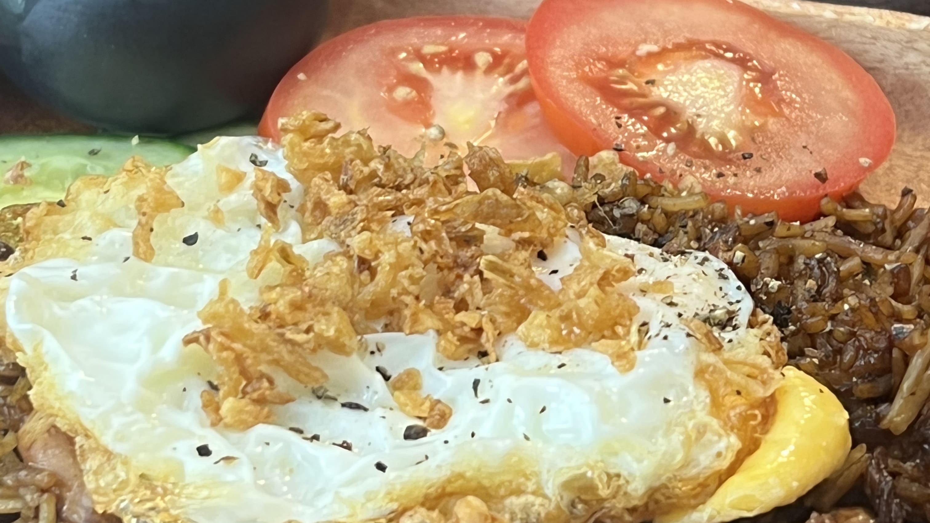 how to cook nasi goreng putih