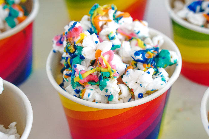 how do you make rainbow popcorn