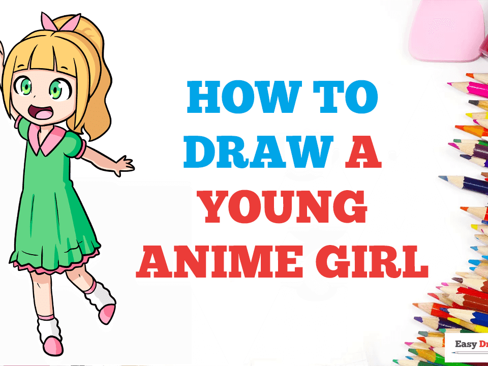 How To Draw An Anime Girl Step By Step Video