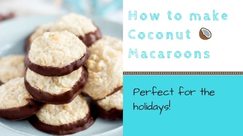 how to make baked macaroons
