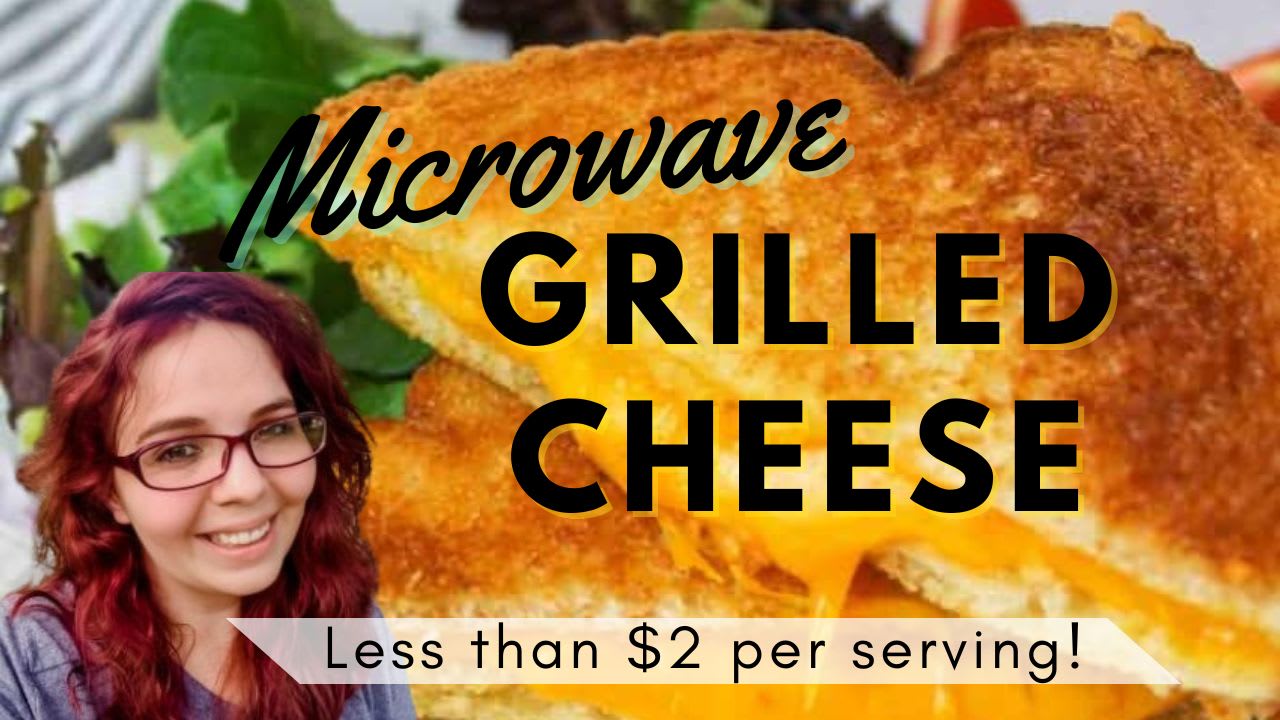 how to cook grilled sandwich in microwave