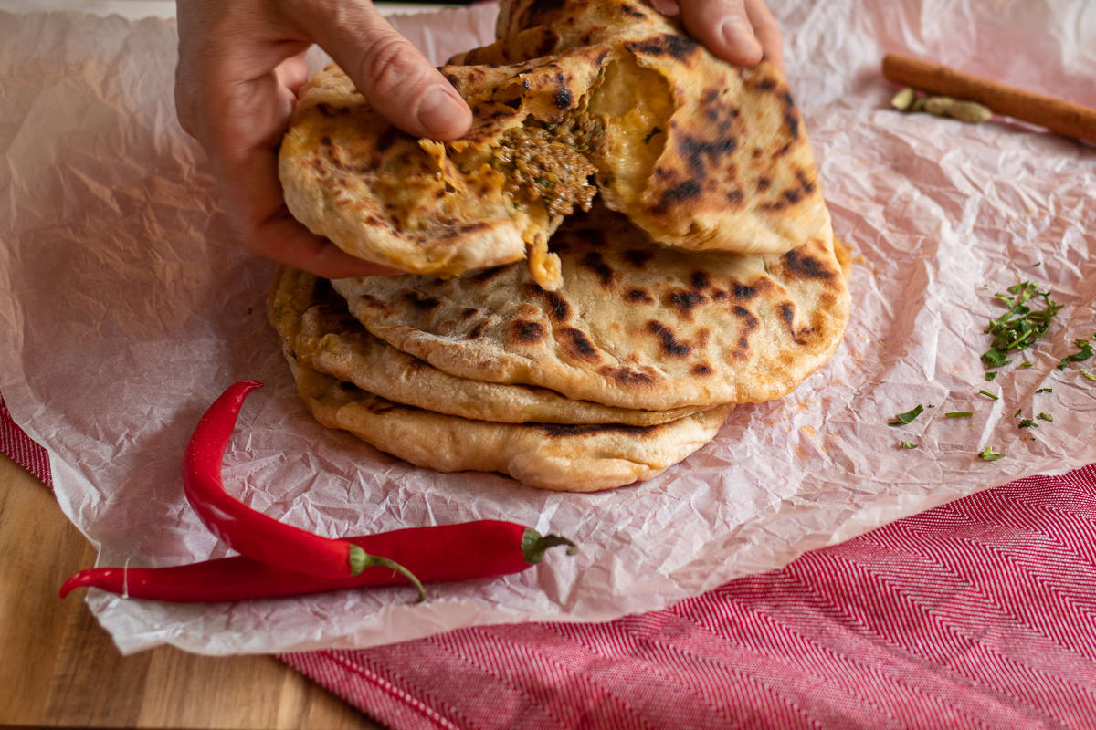 Keema Naan Recipe KEEMA NAAN BREAD SERIES, Seriously This Naan Is So