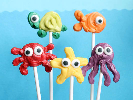 how to make octopus marshmallow pops