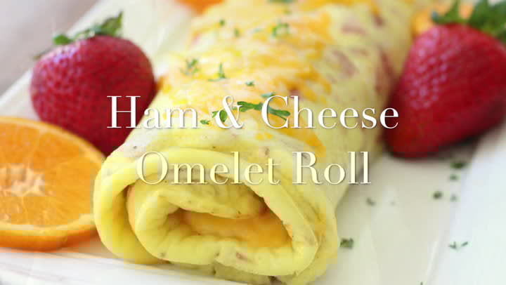 how to cook cheese and ham omelette