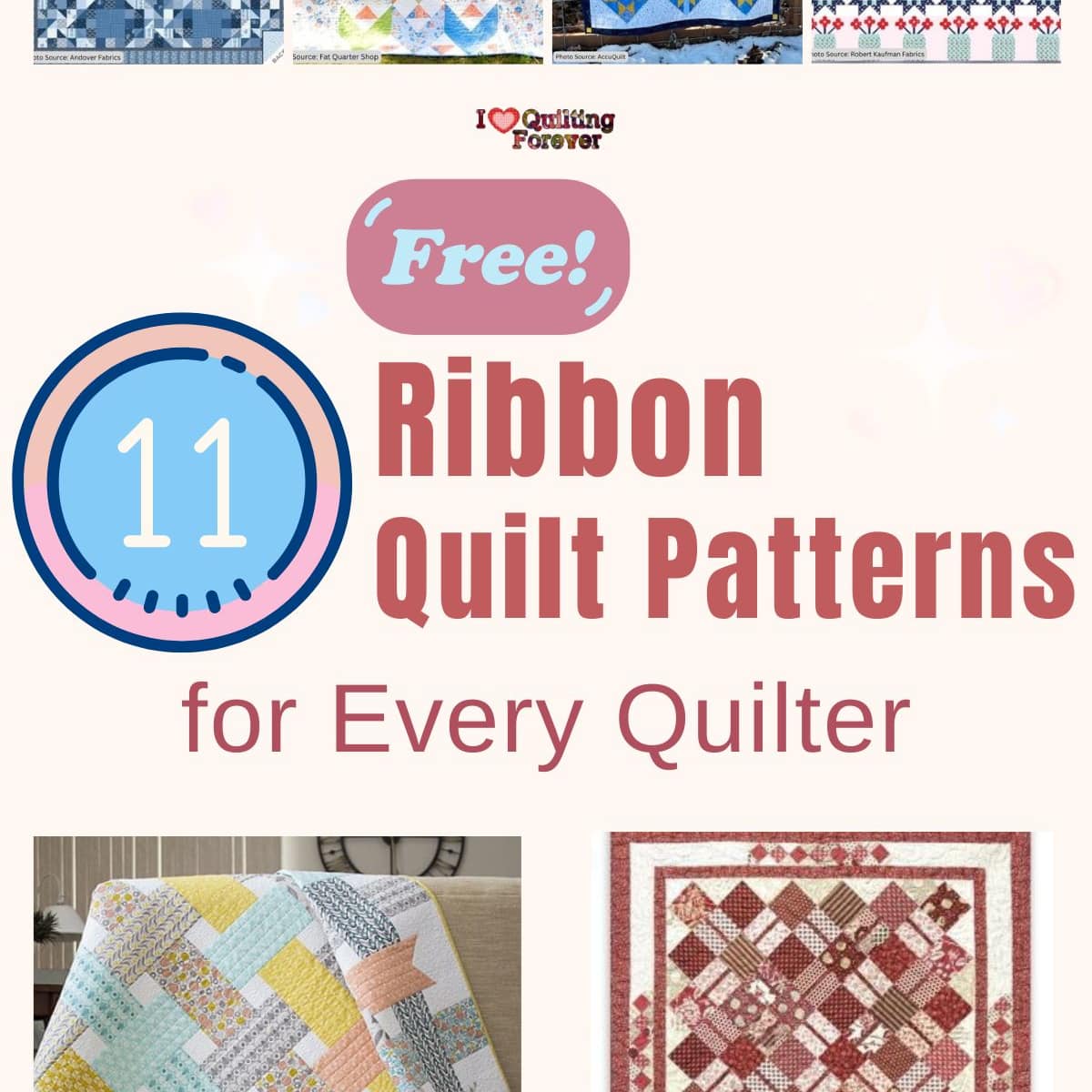 Top 11 Free Ribbon Quilt Patterns (+7 Bonus Patterns For Top 11 Free Ribbon Quilt Patterns (+7 Bonus Patterns For