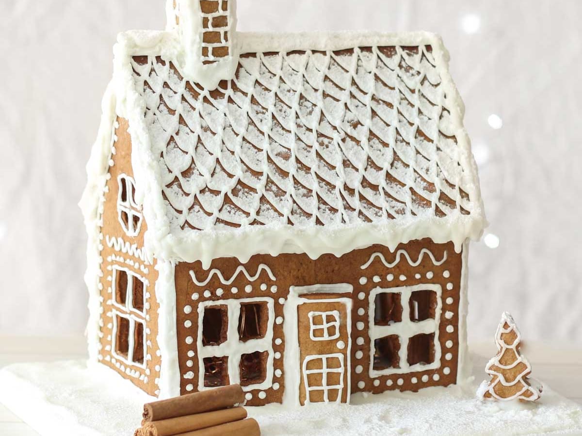 how to make gingerbread house frosting