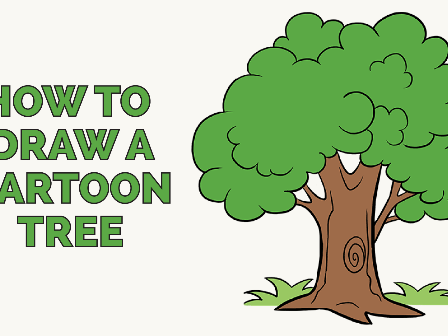 How To Draw A Huge Tree