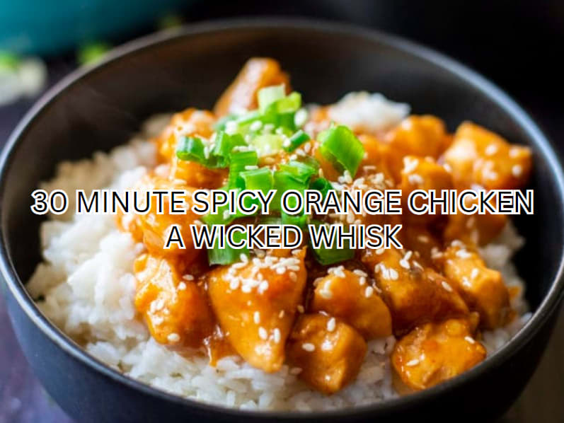 Homemade Spicy Orange Chicken