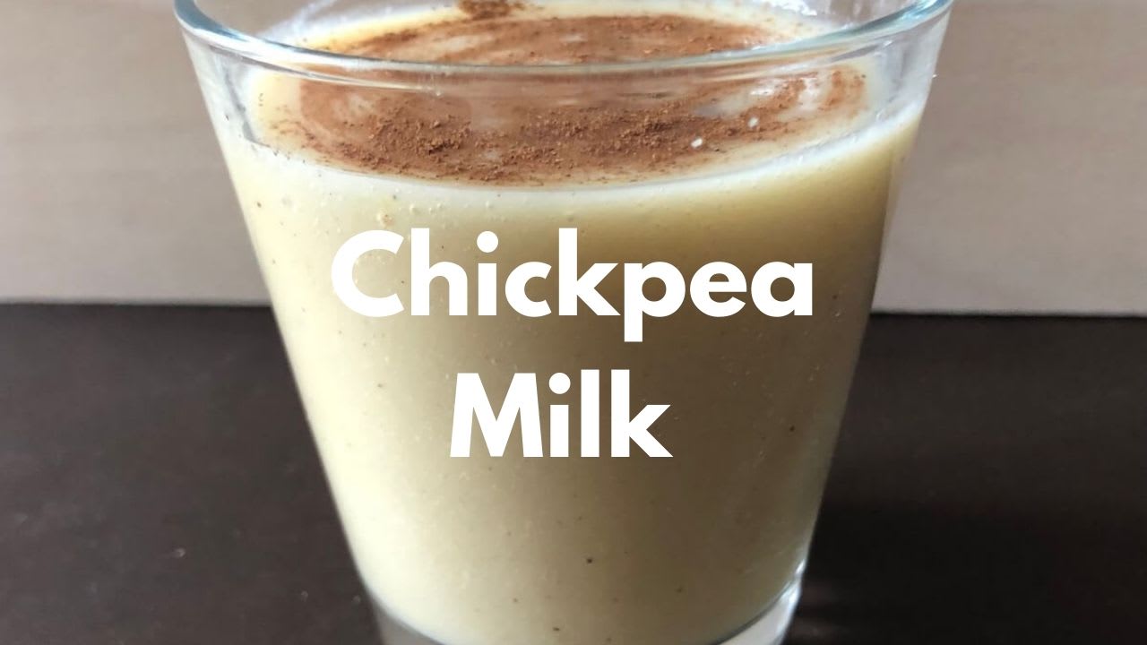 how to make chickpea milk