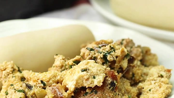 how to make egusi soup with lumps video