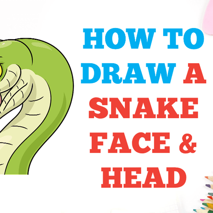 How To Draw A Snake Head