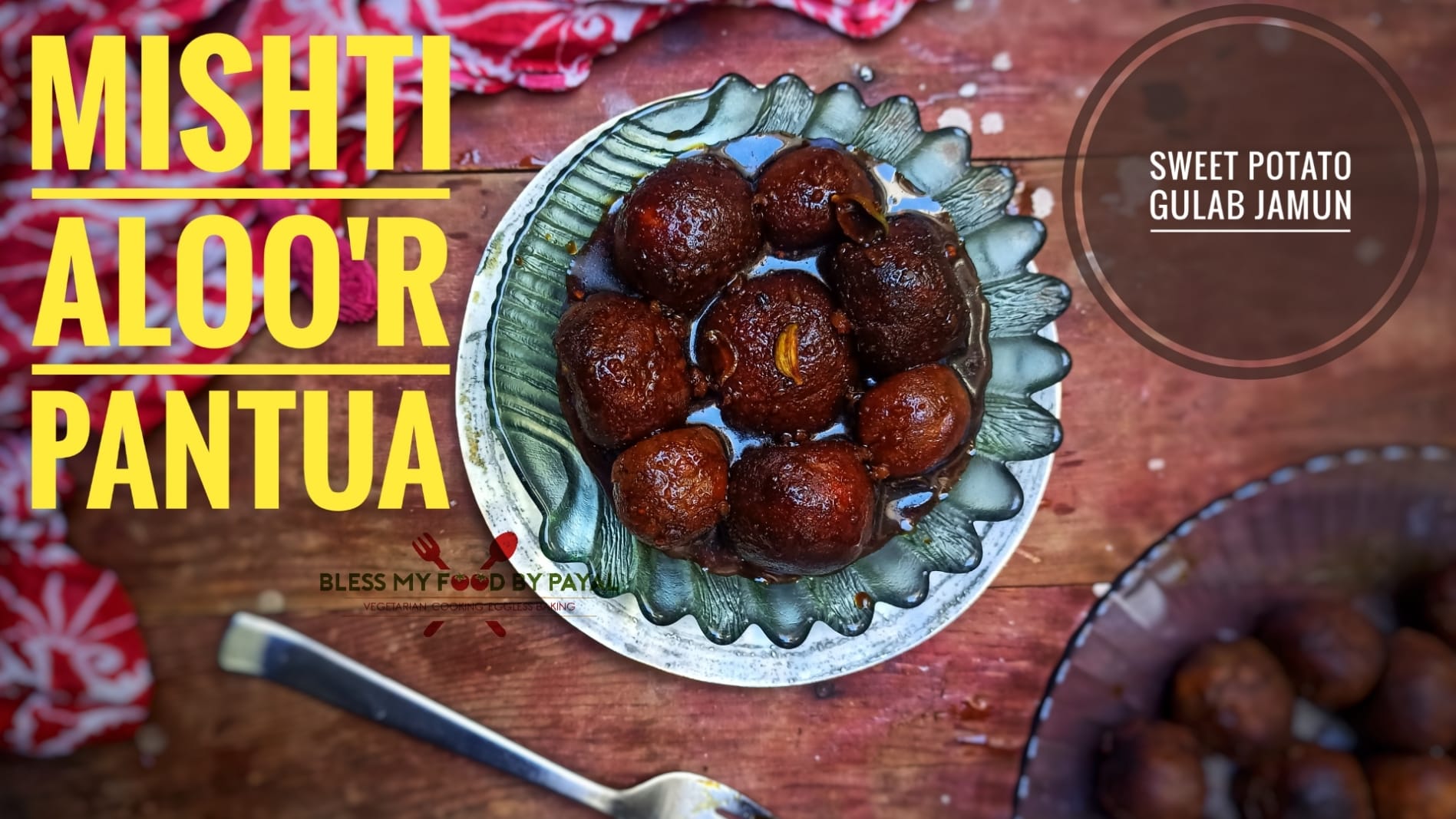 how to make sweet potato gulab jamun