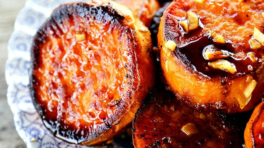 how to cook sweet potato discs