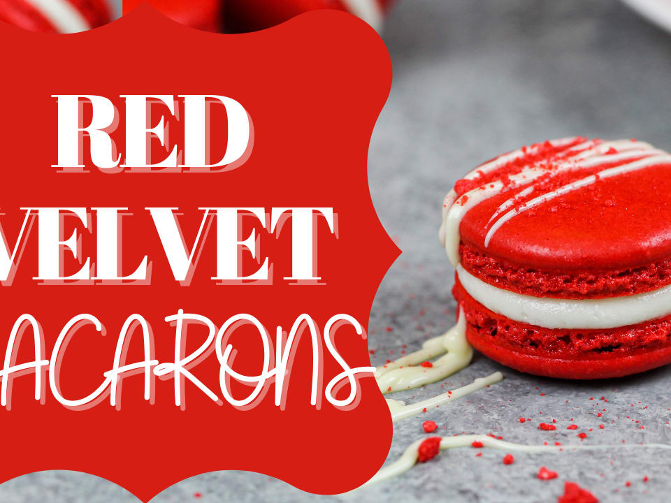 how to make red velvet macarons