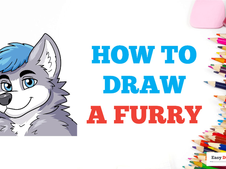 how to draw a furry fox step by step