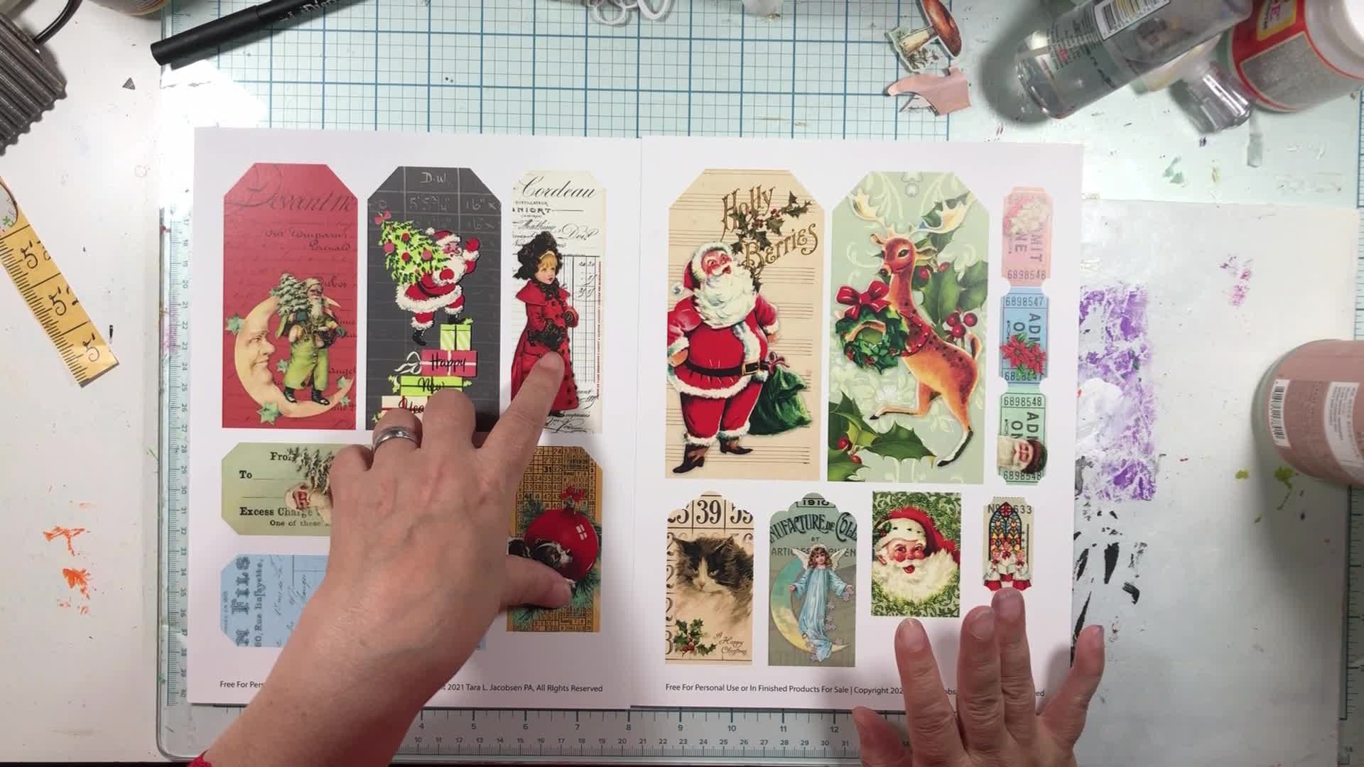 Journaling Tag Templates